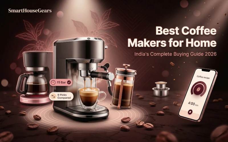 9 Best Coffee Makers for Home in India 2026 from ₹388